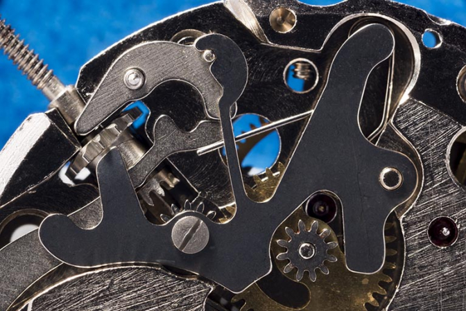 Mécanismes d'horloge (2 mouvements de montre mécaniques France Ebauches ...